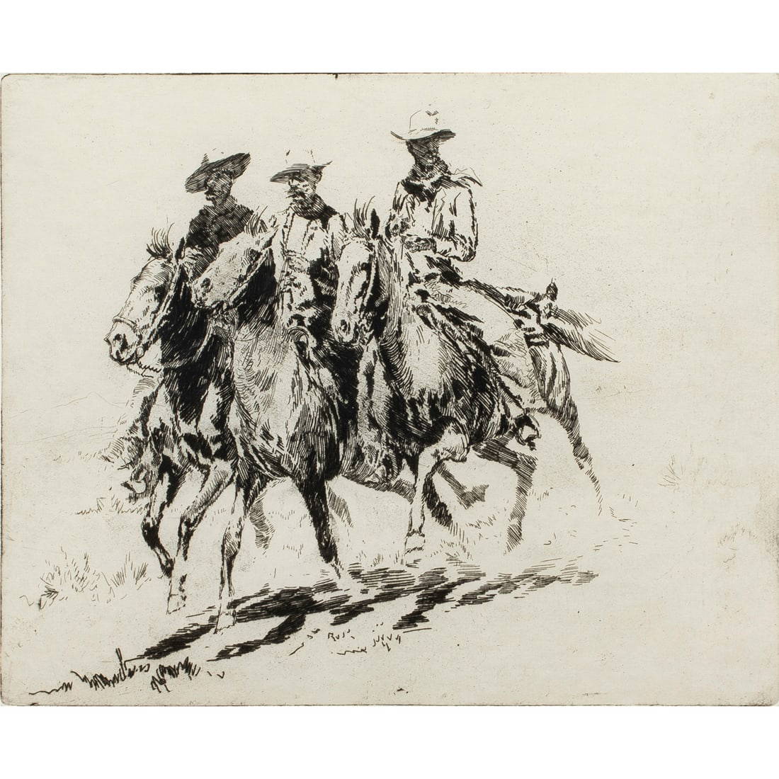 Print, Edward Borein Auction