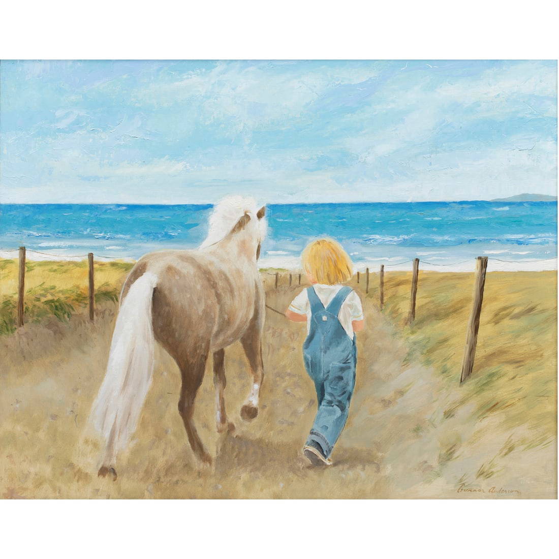 Painting, Gunnar Anderson Auction