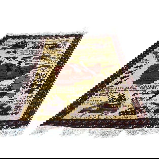An Afghan War Carpet Auction