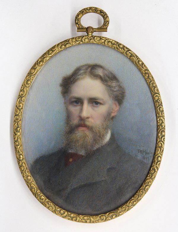 6351: Miniature portrait, Thomas R. Manley