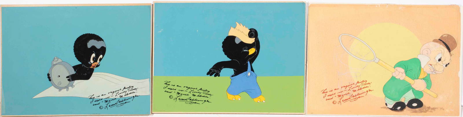 Looney Tunes, Original Animation Cels Auction