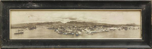 Photograph, Melvin Vaniman, Honolulu Harbor