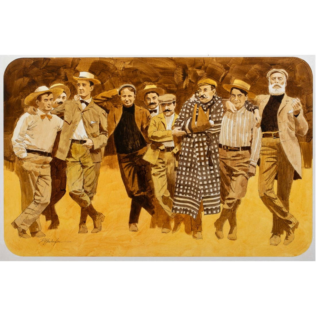 Painting, Ed Diffenderfer Auction