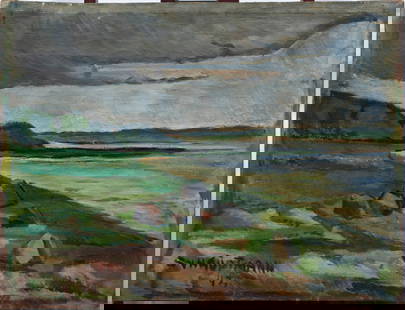 Painting, Dennis Westerling Auction