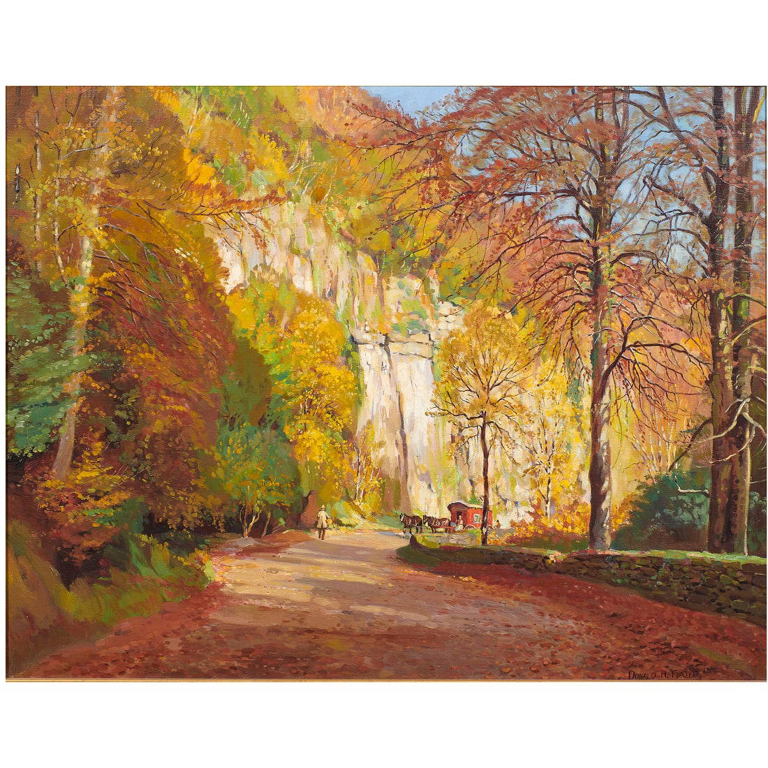 Painting, Donald Henry Floyd Auction