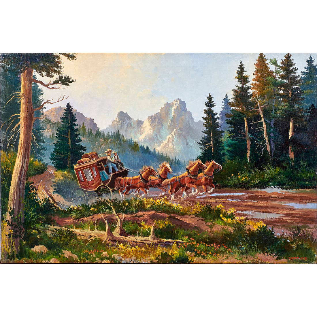 Painting, Beverly Carrick Auction