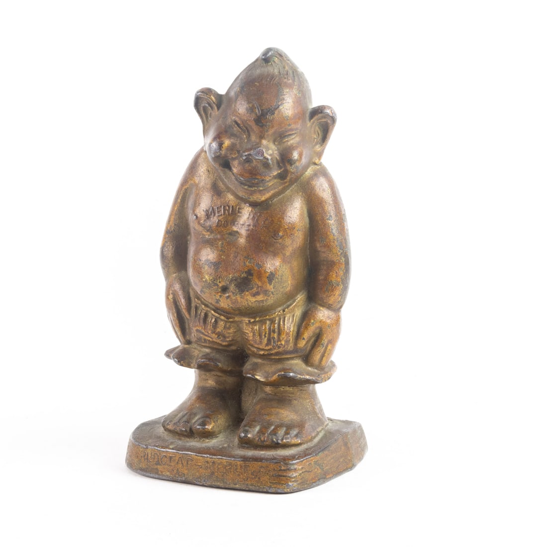 A Rudgear-merle Co. Gilt Metal Bilikin Figure For The 1910 San ...