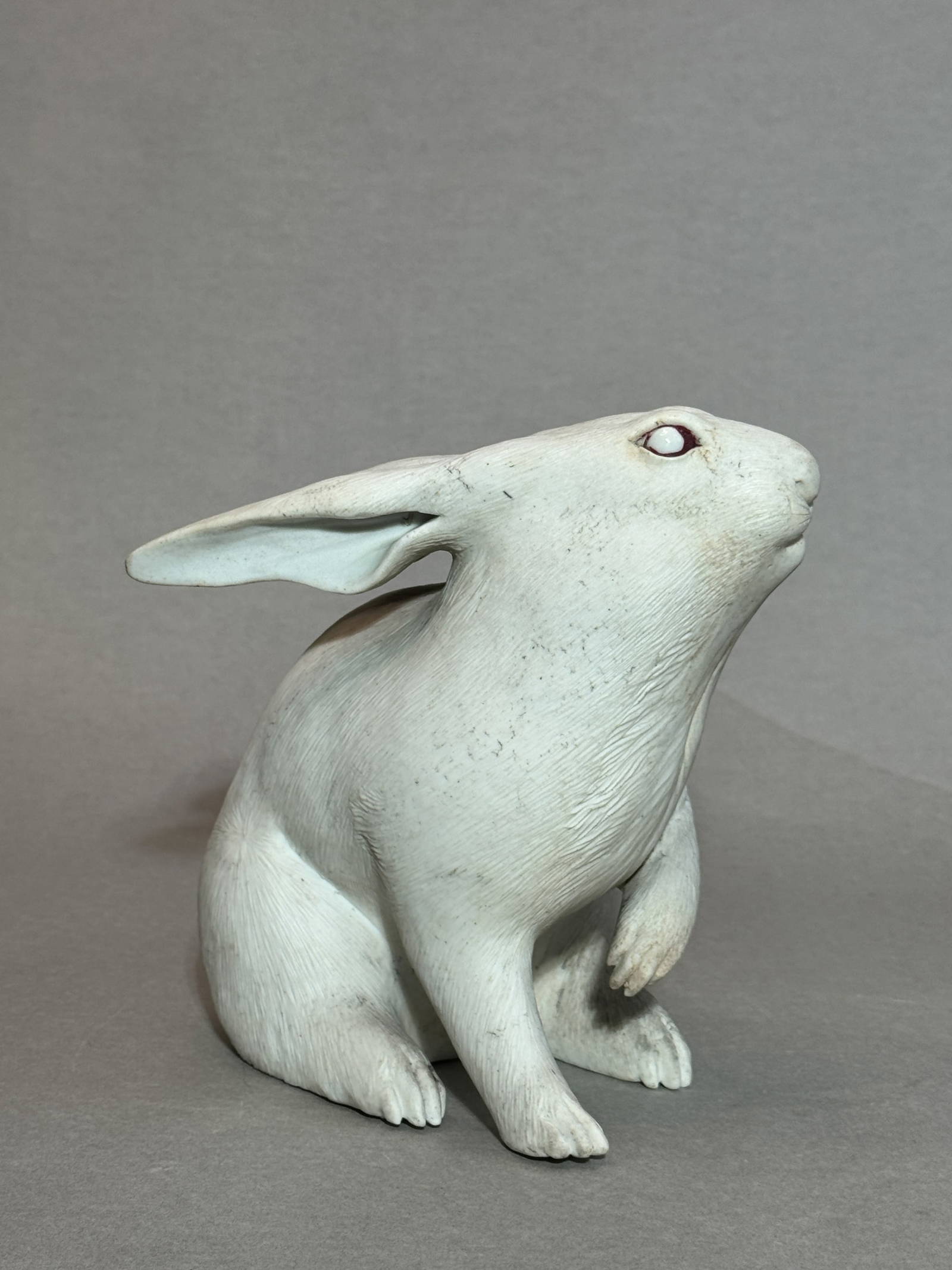 Fine Japanese Hirado Porcelain Rabbit Collected By Matsura Museum, 18th ...