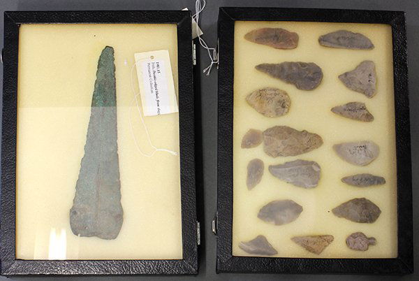 Irish Pre Historic Flint Points And Tools