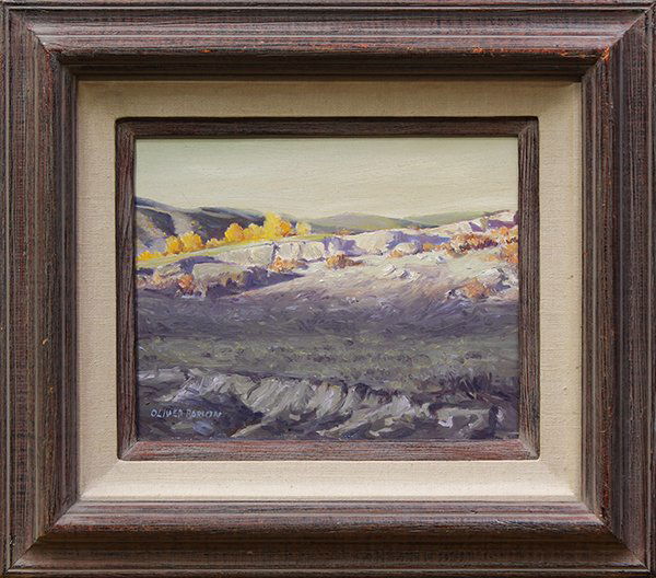 Oliver Parson, Evening Grays, painting