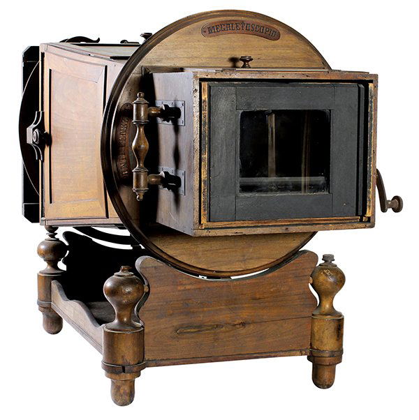 Megalethoscope viewer with (9) albumen views