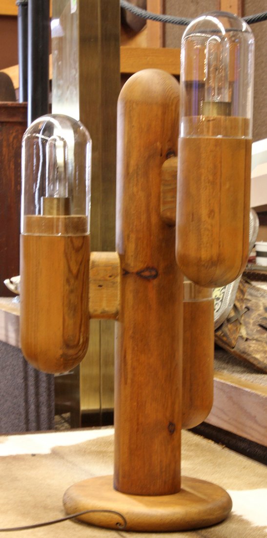 Mid Century modern 'cactus tree' lamps