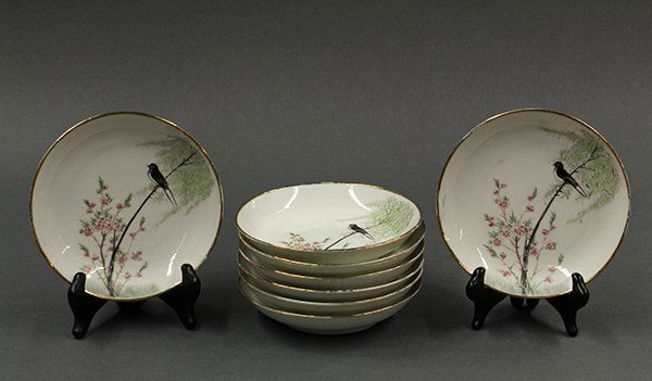Chinese Enameled Dishes, Jiangxi Ciye Gongsi