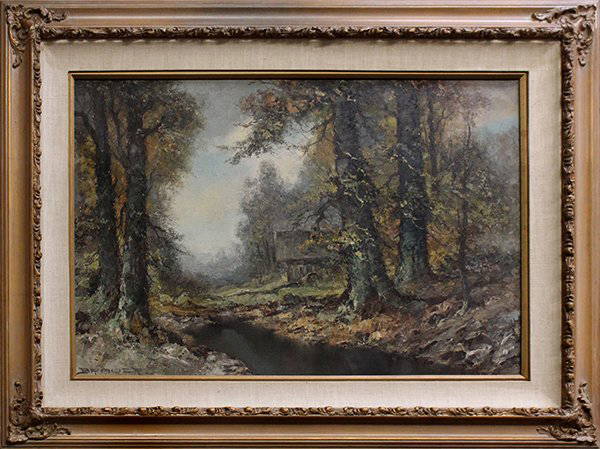 Painting By Wilhelm Brauer