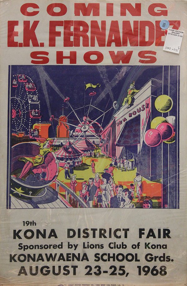 Vintage Event Poster 1968