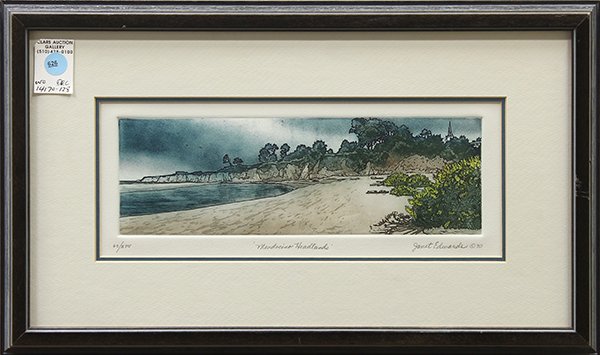 Print, Janet Edwards, Mendocino Headlands - Dec 07, 2013 | Clars ...