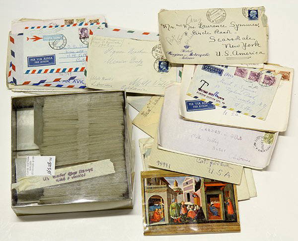 (lot Of 2 Boxes) U.s. And World Stamps And Covers