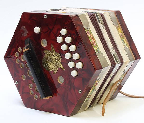 German toy concertina accordion - May 17, 2014 | Clars Auction Gallery ...