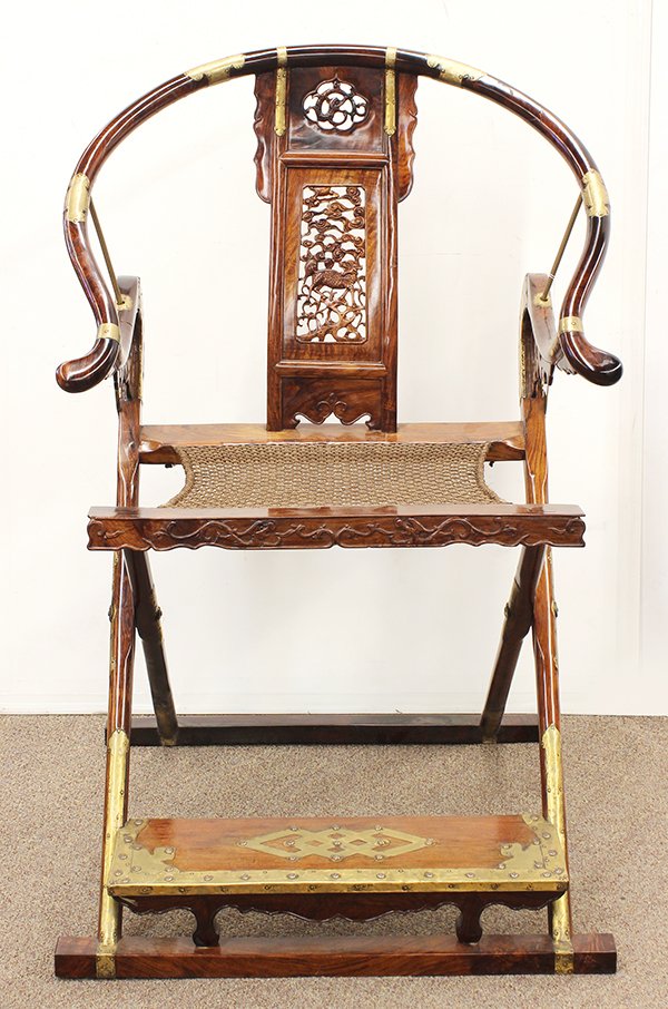Chinese Huanghuali/Wood Folding Chair