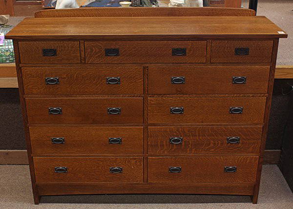 Arts And Crafts Style Chest Of Drawers, By Warren Hile