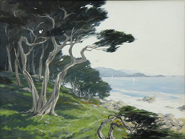 Painting by Jerry Van Megert - Aug 10, 2014 | Clars Auction Gallery in CA