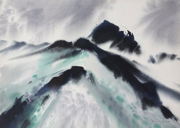 Watercolor, Ralph Hulett