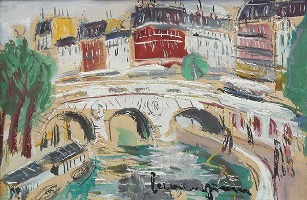 Watercolors By Lucien Genin