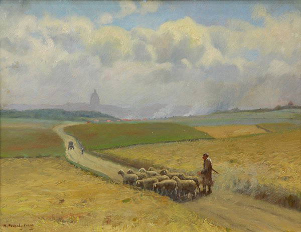 Painting, H. Peabody Flagg