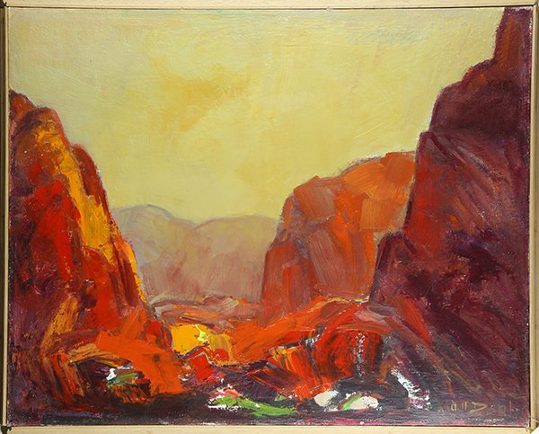 Painting, Anton Henry Dahl