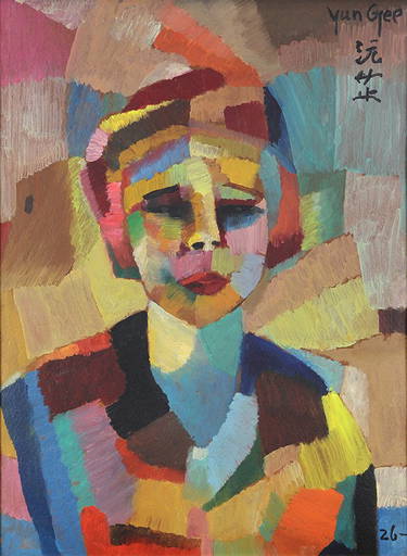 Painting, Yun Gee, 1926