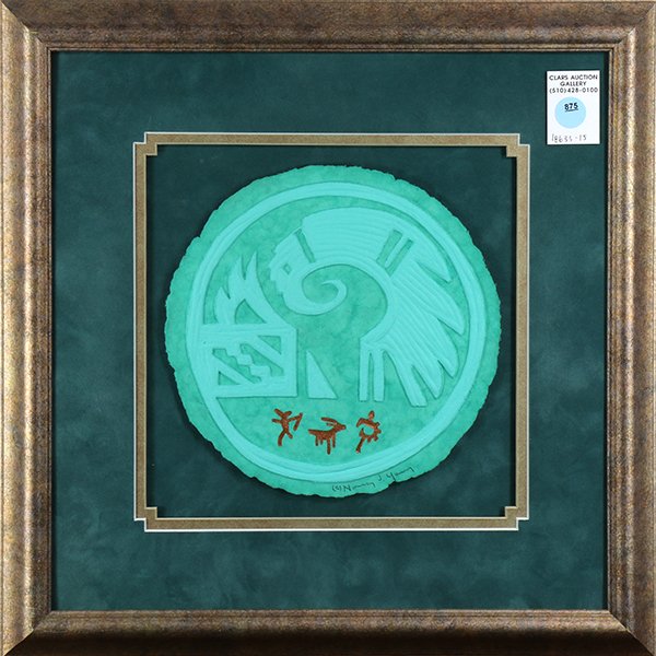 Hand Cast Paper, Nancy J. Young, Spirit Dance