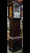 130: DANEKER GERMAN MAHOGANY GRANDFATHER CLOCK - Oct 22, 2011 | Elite Decorative Arts in FL