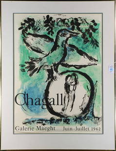 Marc Chagall Chagall (maeght Gallery) Lithograph Signed