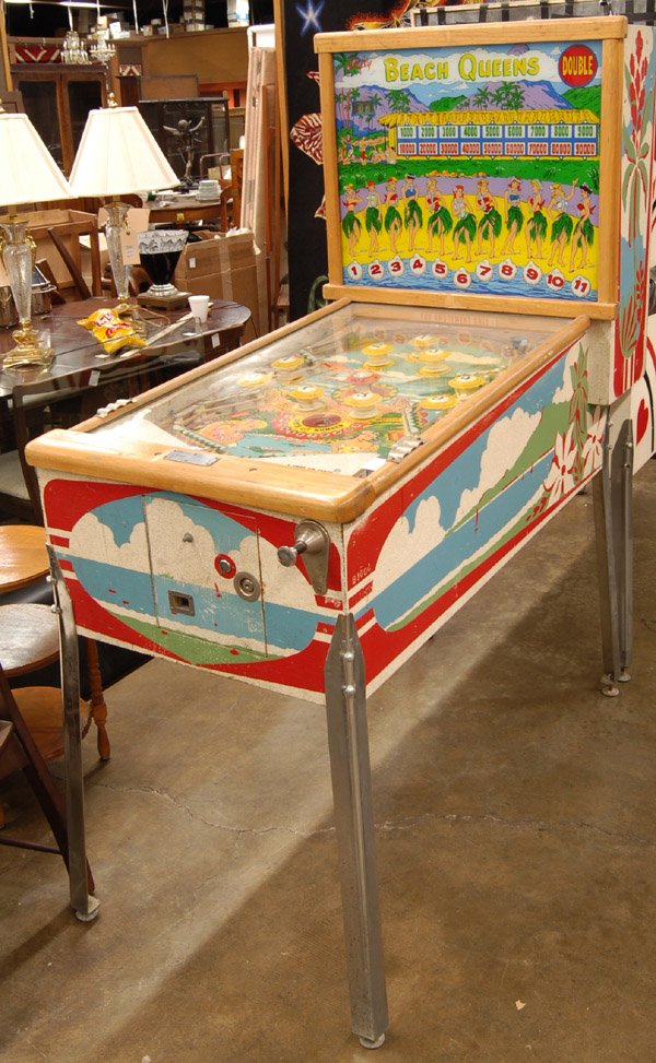 4166: Bally Beach Queens pinball machine