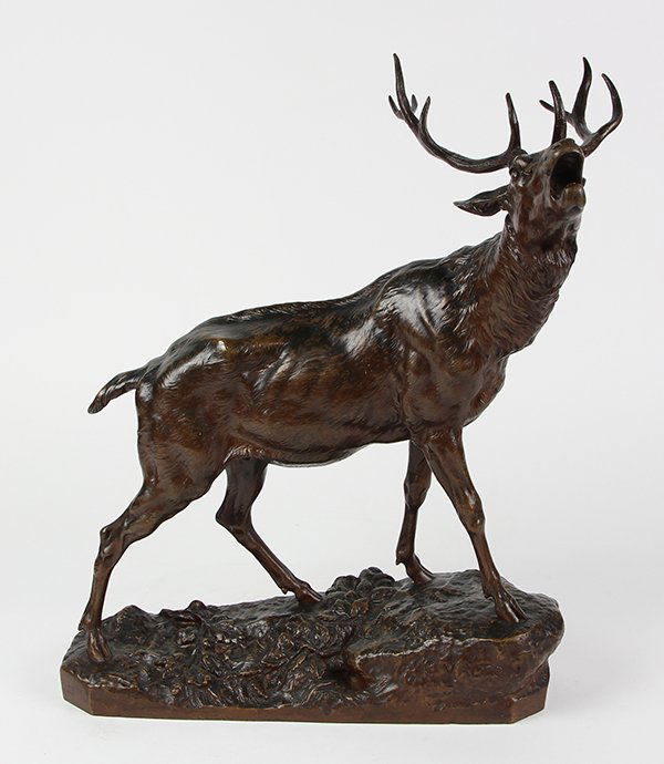 Bronze Sculpture, Charles Valton