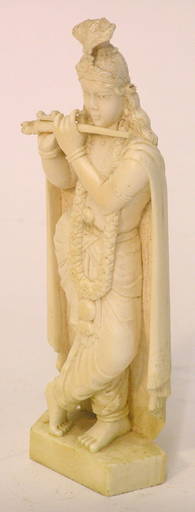 East Indian Ivory Figure Of Krishna