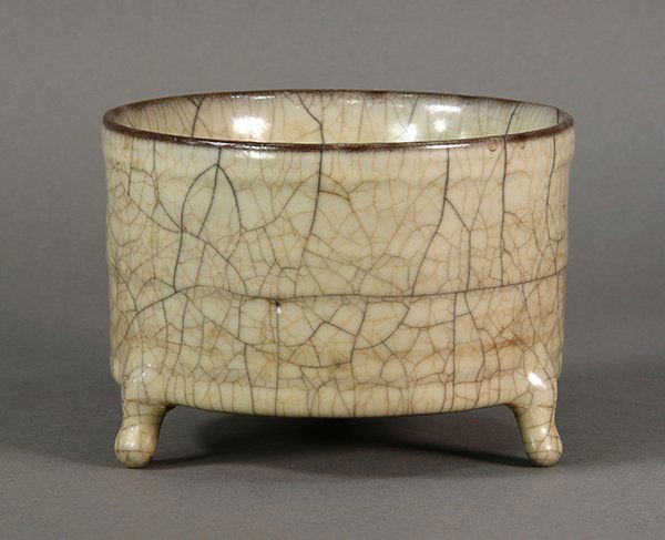 Chinese Guan-type Ceramic Censer - May 18, 2014 | Clars Auction Gallery ...