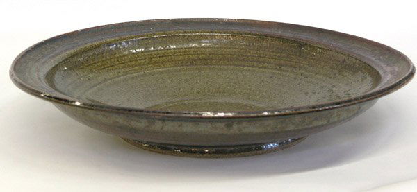 4165: Eric Norstad studio art pottery bowl