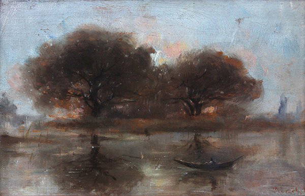 Geza Meszoly, Painting