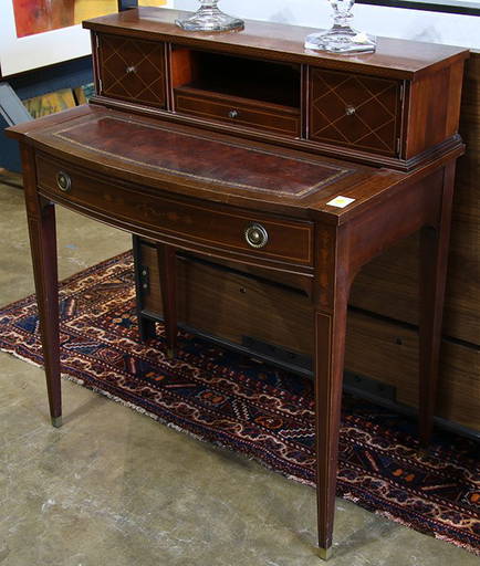 Sheraton style desk set with a fitted upper-section - Nov 12, 2016 ...