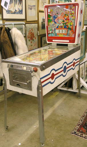 252: Gottlieb's Gigi Pinball Machine - Jun 03, 2006 | Clars Auction ...