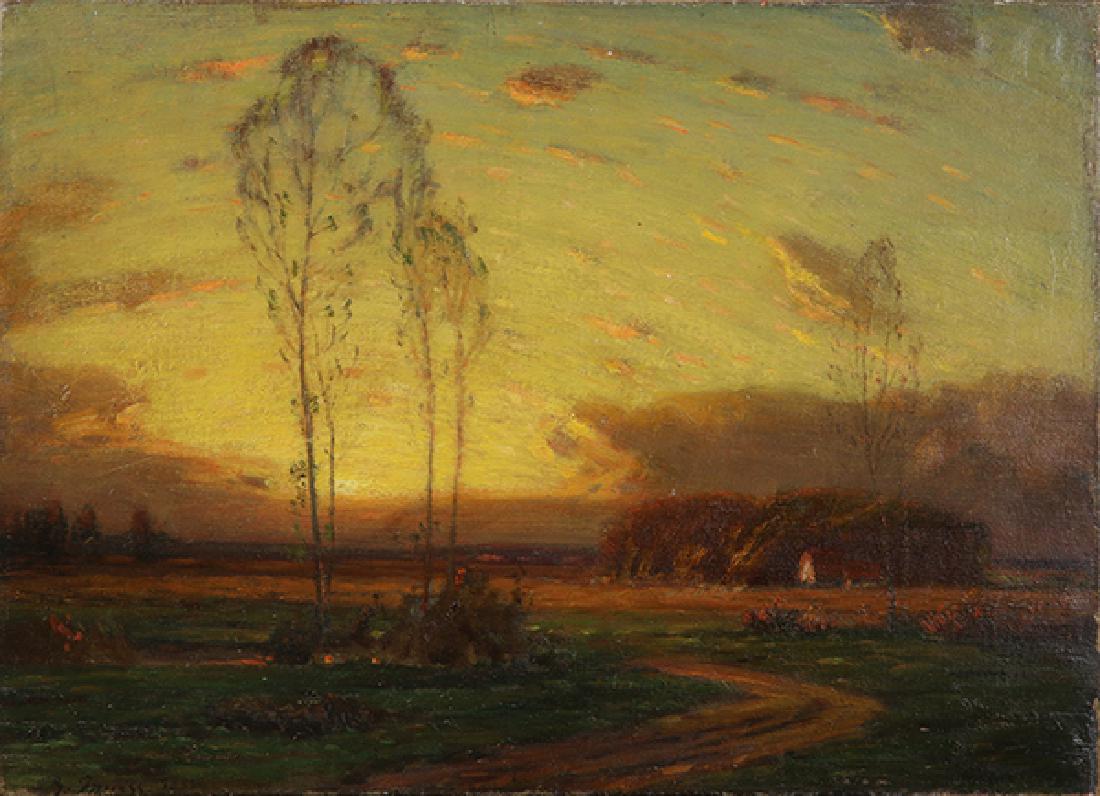 Painting, Attributed to George Inness