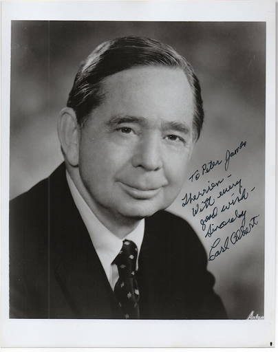 Carl Albert Speaker Of The House