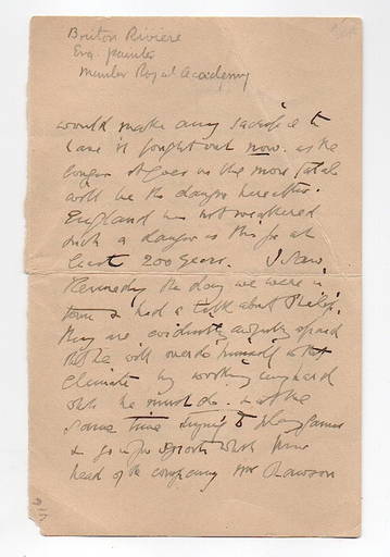 Briton Riviere RA (1840-1920) British artist - Jan 27, 2016 | East ...