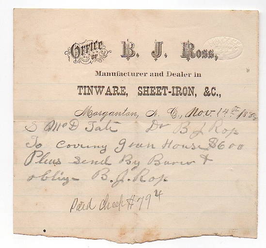 Samuel Mcdowell Tate Confederate Colonel