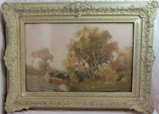 Original William C. Emerson Oil & Watercolor Landscape