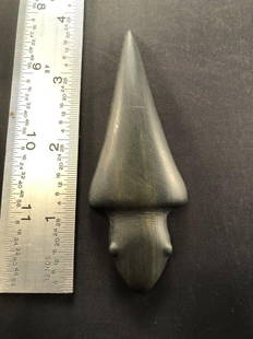 Lizard Effigy Indian Artifact Arrowhead