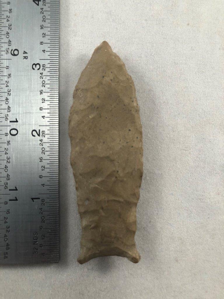 CUMBERLAND INDIAN ARTIFACT ARROWHEAD