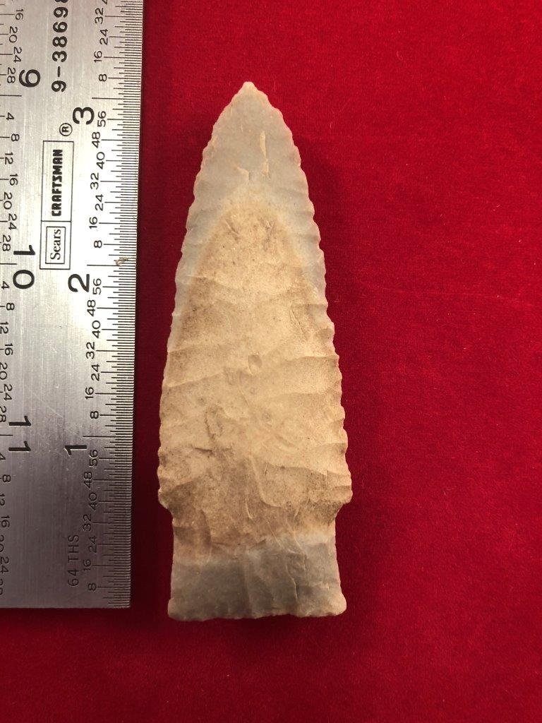 SCOTTSBLUFF INDIAN ARTIFACT ARROWHEAD
