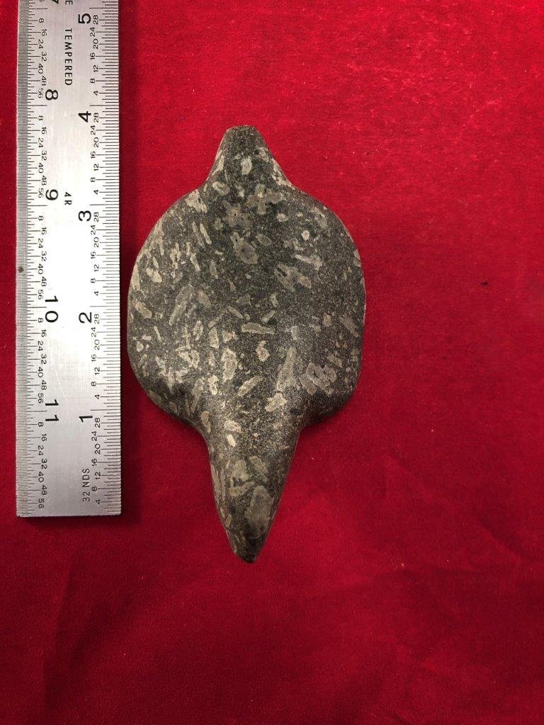 BIRDSTONE INDIAN ARTIFACT ARROWHEAD